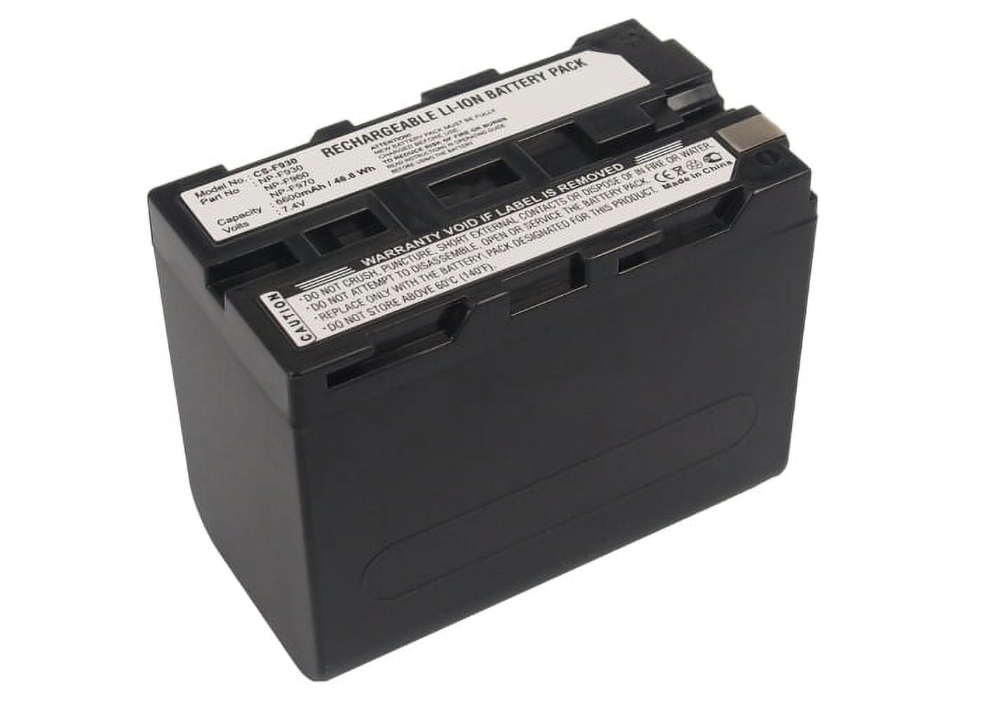 Replacement Battery for DSR-PD190P,DSR-V10 (Video Walkman),DSR-V10P ...