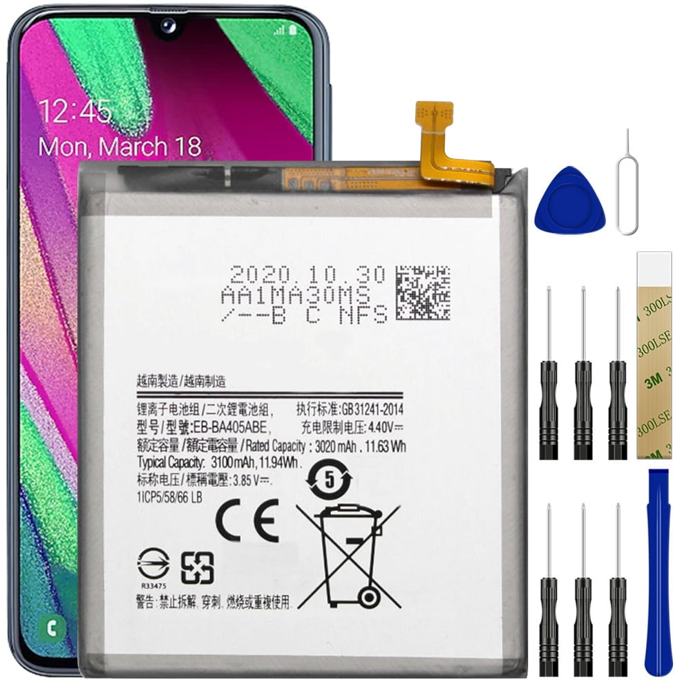 Replacement Battery EB-BA405ABE For Samsung Galaxy A40 SM-A405FN SM ...