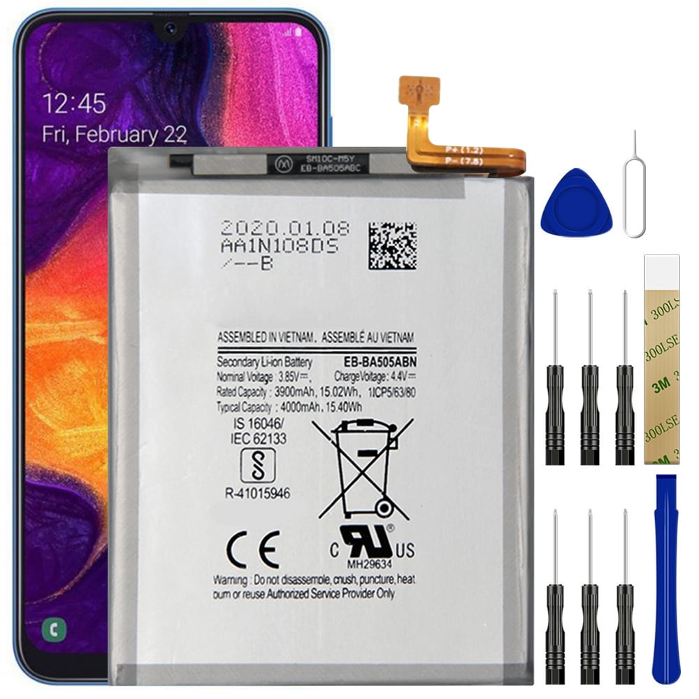 Replacement Battery EB-BA505ABN EB-BA505ABU For Samsung Galaxy A20 SM ...