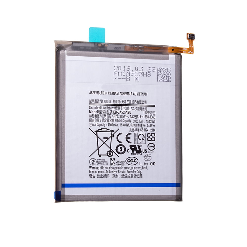 Replacement Battery EB-BA505ABU 4000 mAh For Samsung A20 (A205/2019 ...