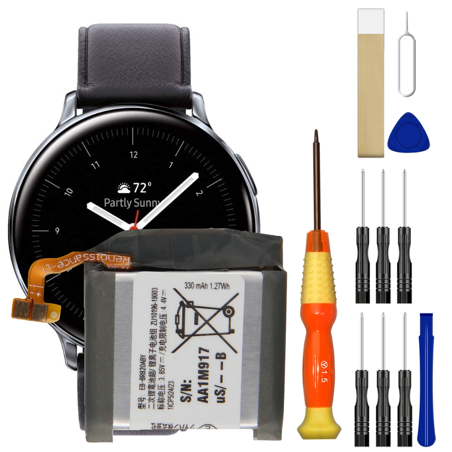 Replacement Battery EB-BR820ABY For Samsung Galaxy Watch Active 2 SM ...