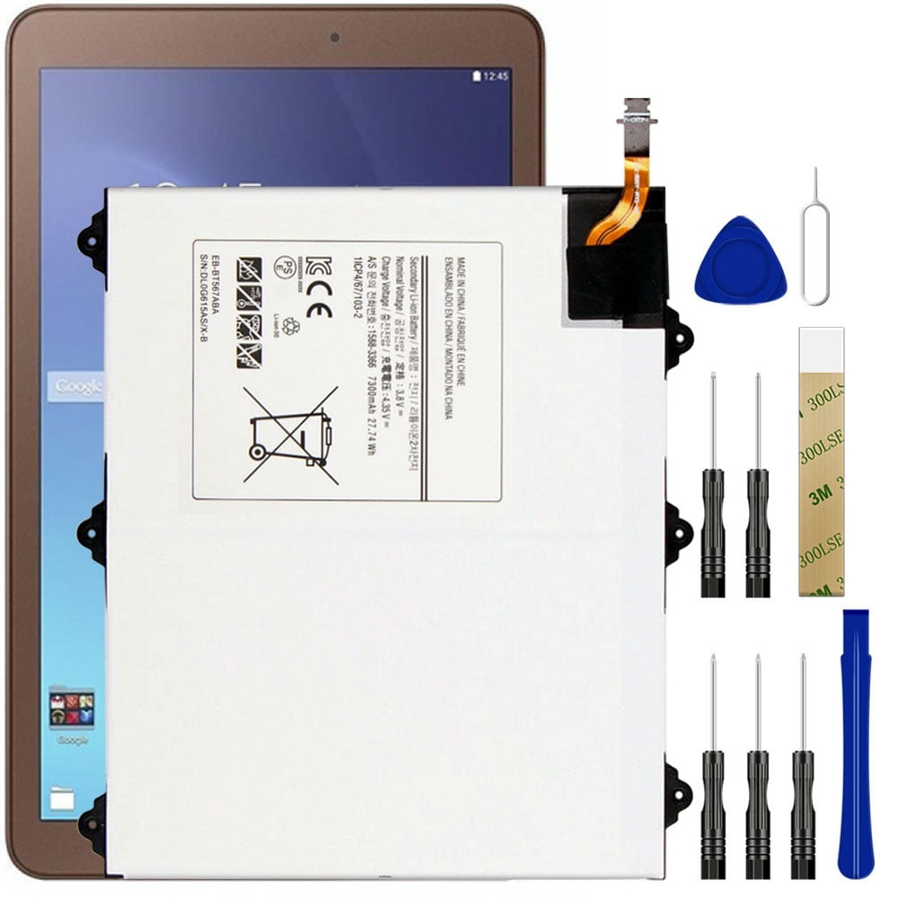 Replacement Battery EB-BT567ABA For Verizon Samsung Galaxy Tab E SM ...