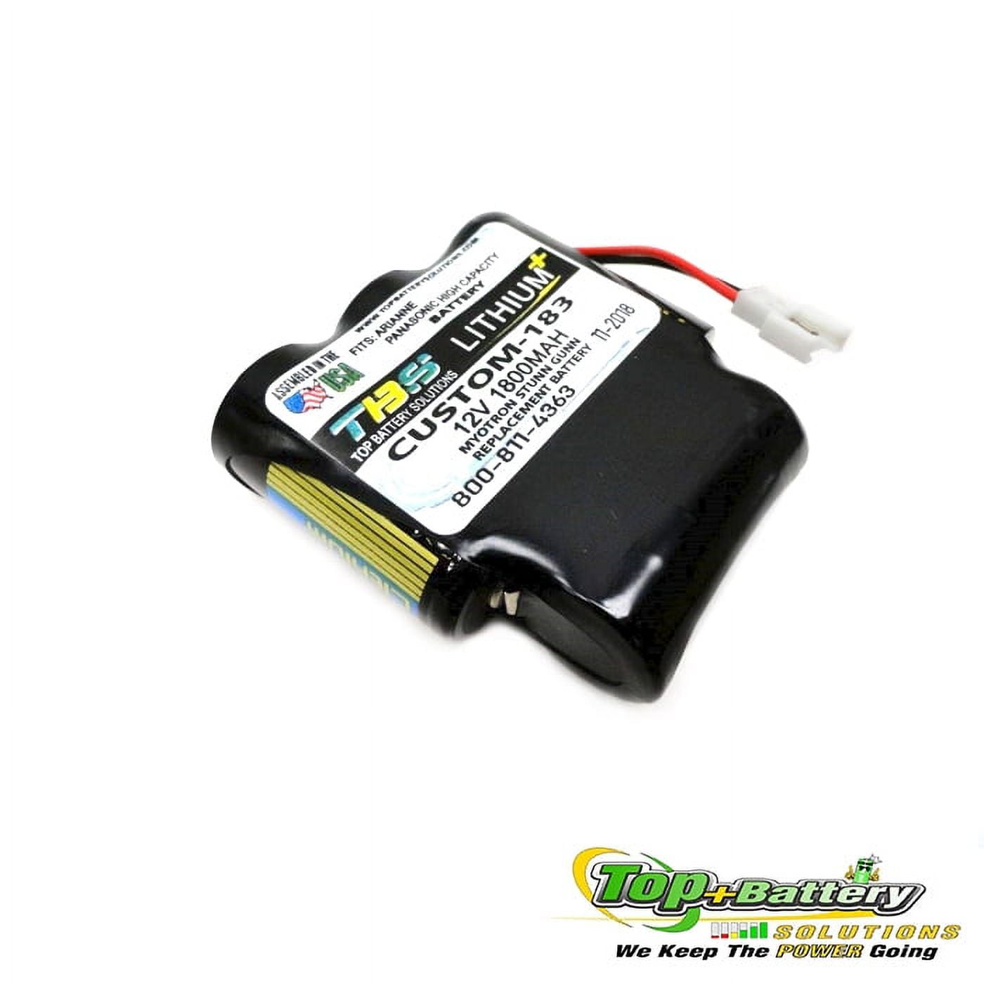 Replacement Battery For 12v Arianne MYOTRON Pulse Wave Checkmate Custom ...