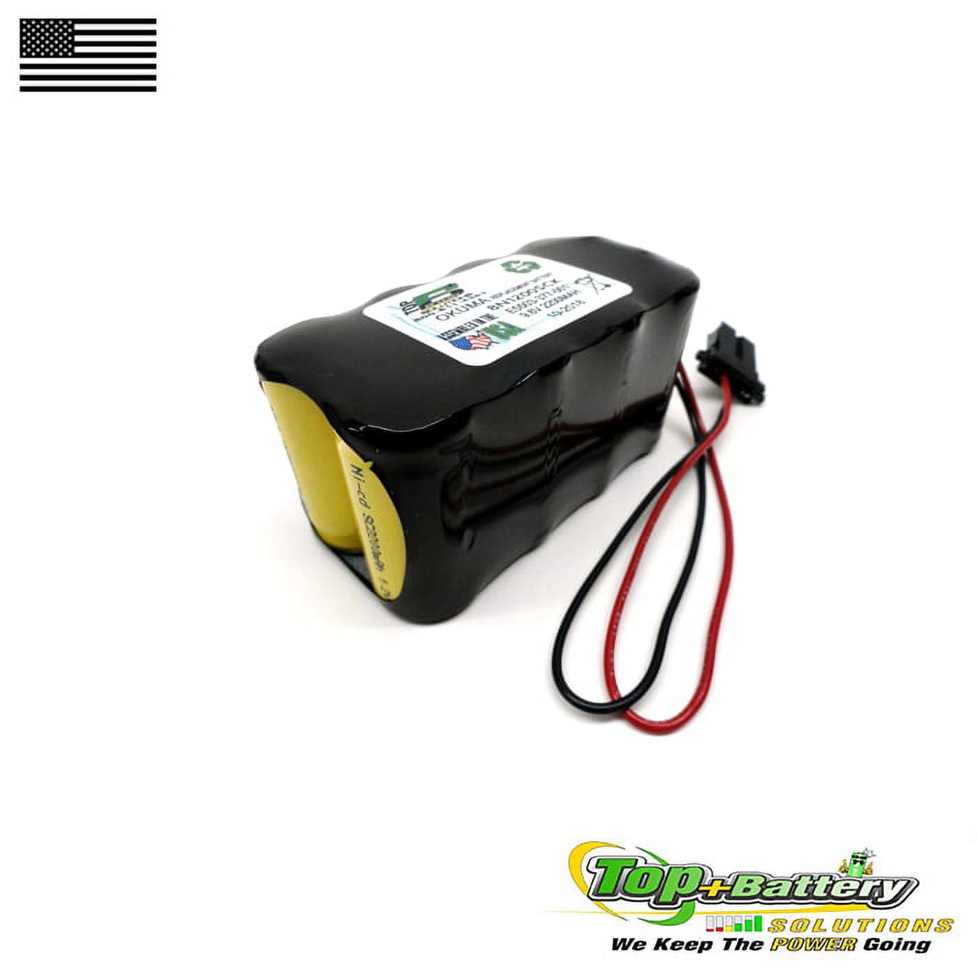 Replacement Battery For 9.6v Okuma America E5503-377-001, 8N-1200SCK ...