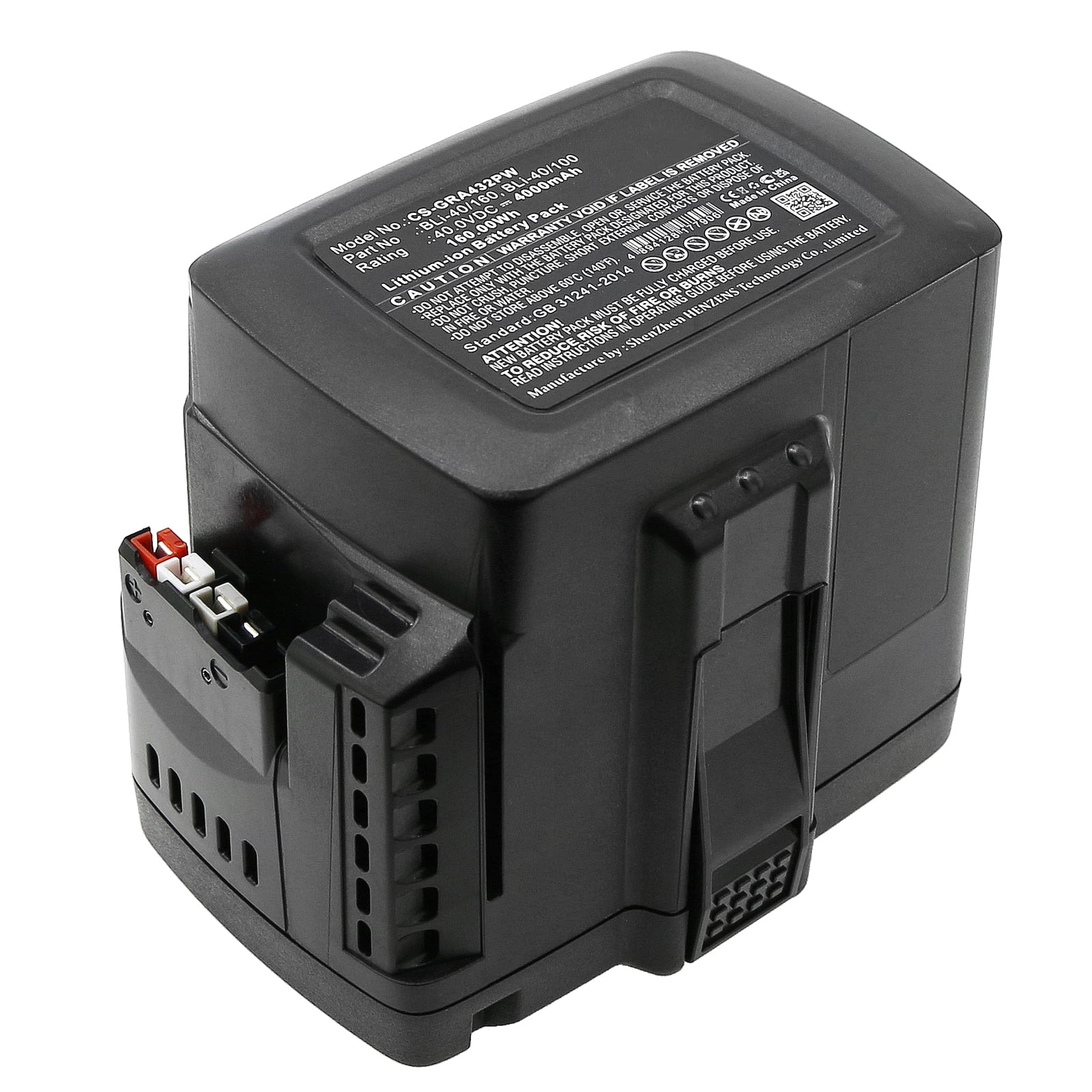 Replacement Battery for Gardena LC347VLi,Power Jet 40-Li,PowerCut Li ...