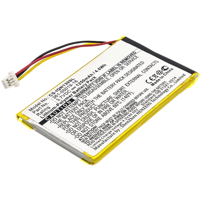 Replacement Battery for Garmin Nuvi 1300,Nuvi 1340T Pro,Nuvi 1350,Nuvi ...