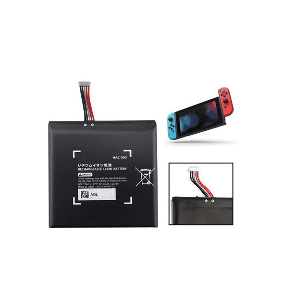 Replacement Battery (HAC 003) - Nintendo Switch & Nintendo Switch OLED ...