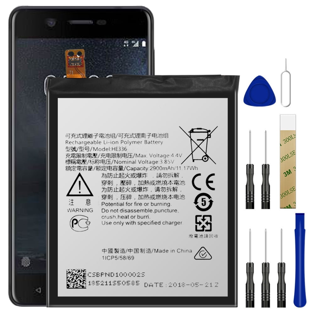 Replacement Battery HE336 For Nokia 3.1 TA-1049 Android One Tool ...