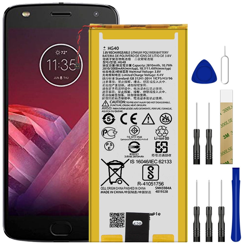 Replacement Battery HG40 SNN5984A For Motorola Moto G5 Plus XT1687 Tool ...