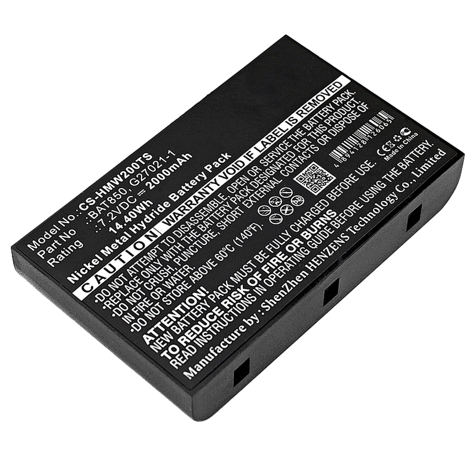 Replacement Battery for HME MB Base Stations,MB100 Base Station,MB300ES ...