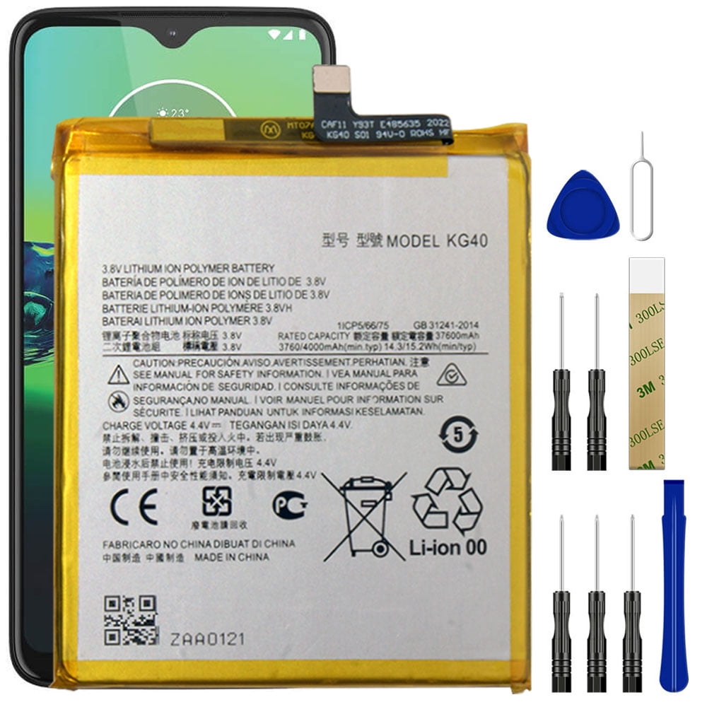 Replacement Battery KG40 For Motorola Moto G8 Play Tool - Walmart ...