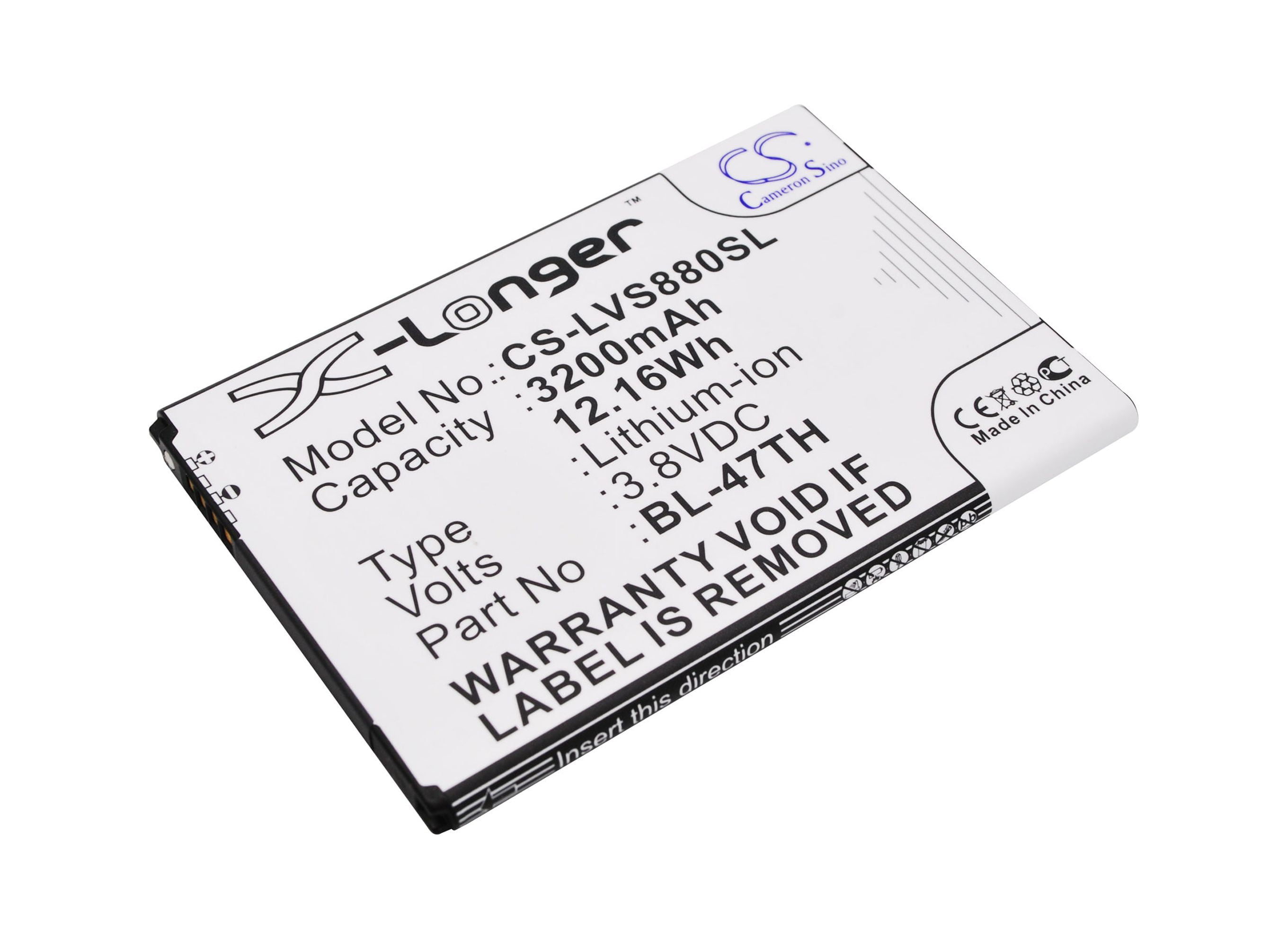 Replacement Battery for LG B1 Lite,D631,D837,D838,F350K,F350L,F350S,G ...