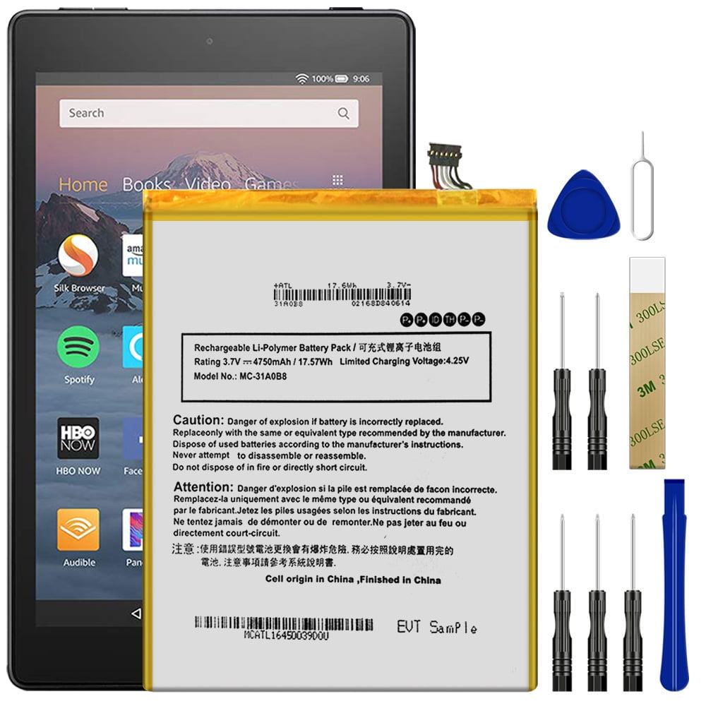 Fire Tablet Battery