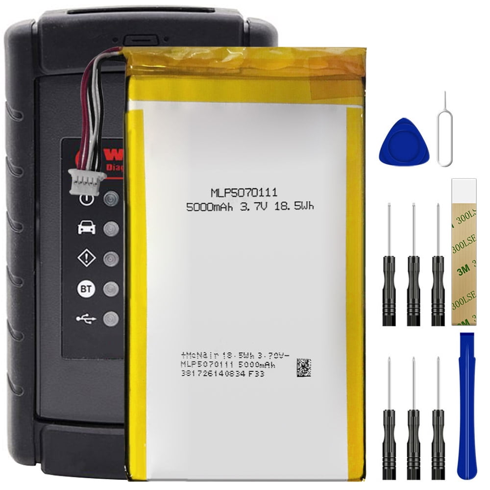 Replacement Battery MLP5070111 For Autel MaxiSYS Mini 905 MS905 Tool ...