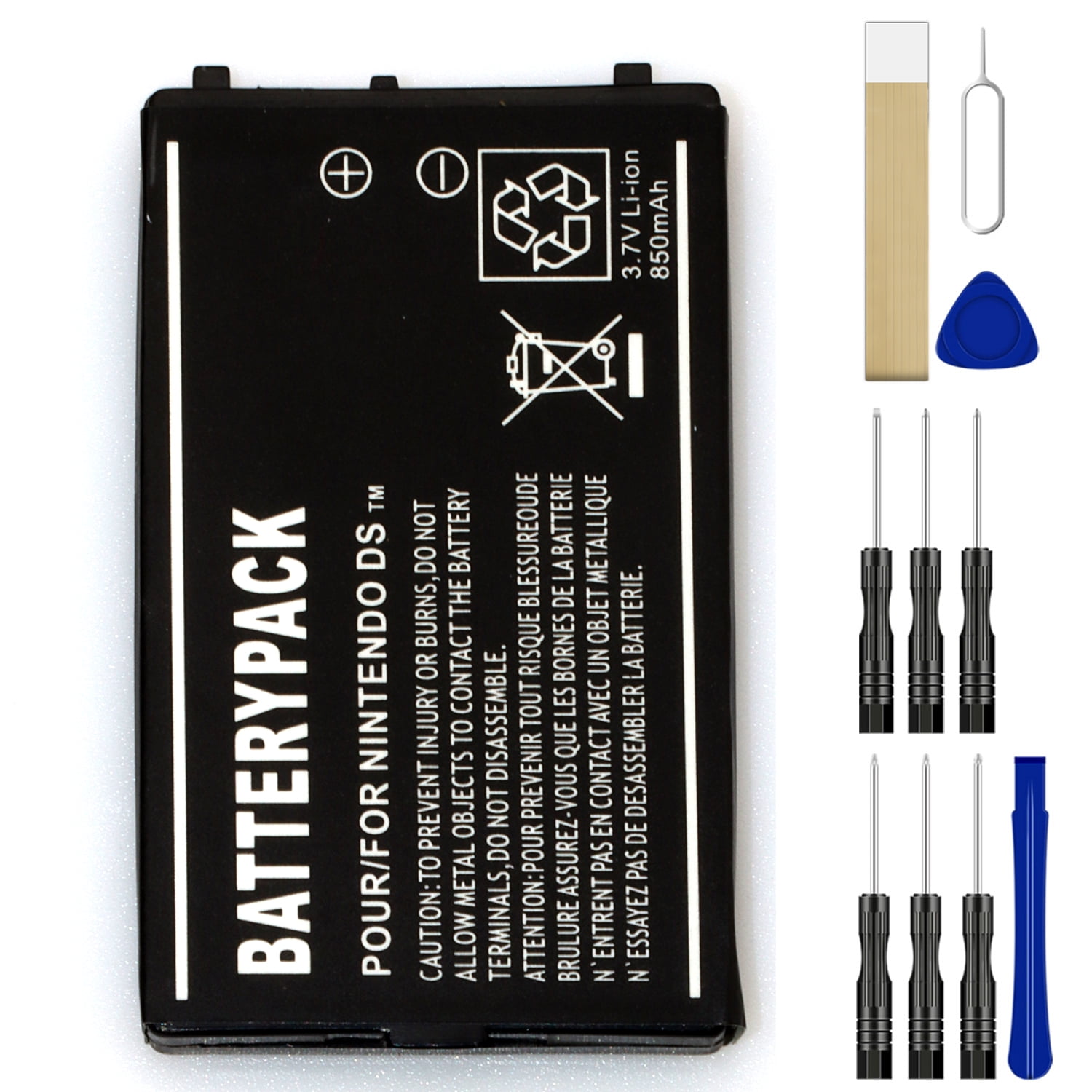 Replacement Battery NTR-003 for Nintendo DS NDS Game System Tool ...