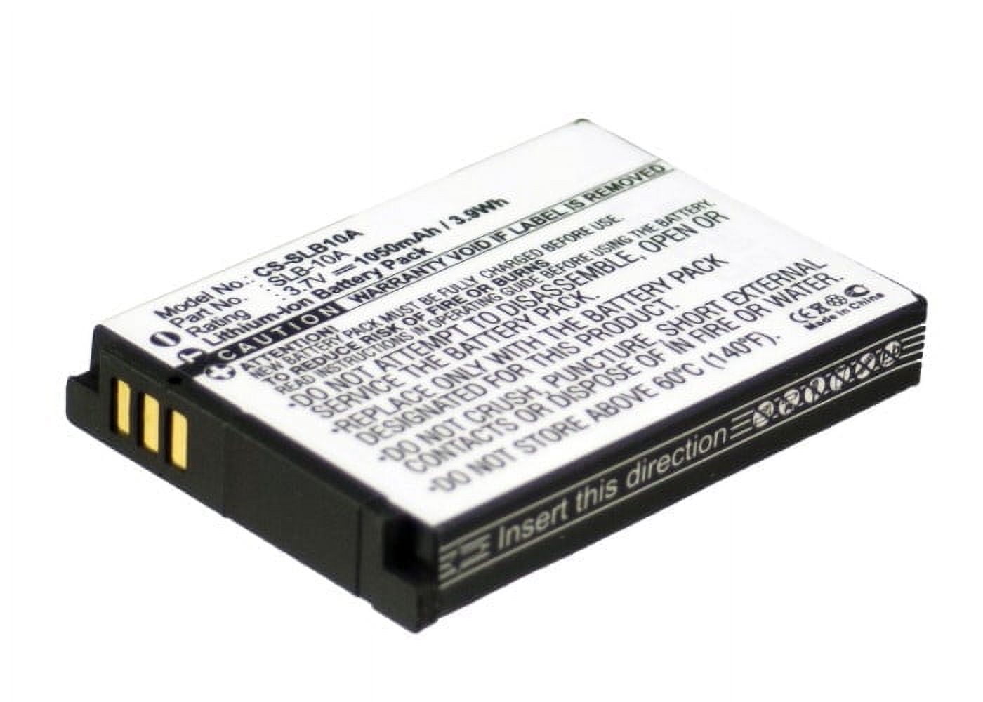 Replacement Battery for Samsung ES50,ES55,ES60,ES63,EX2F,HZ10W,HZ15W ...