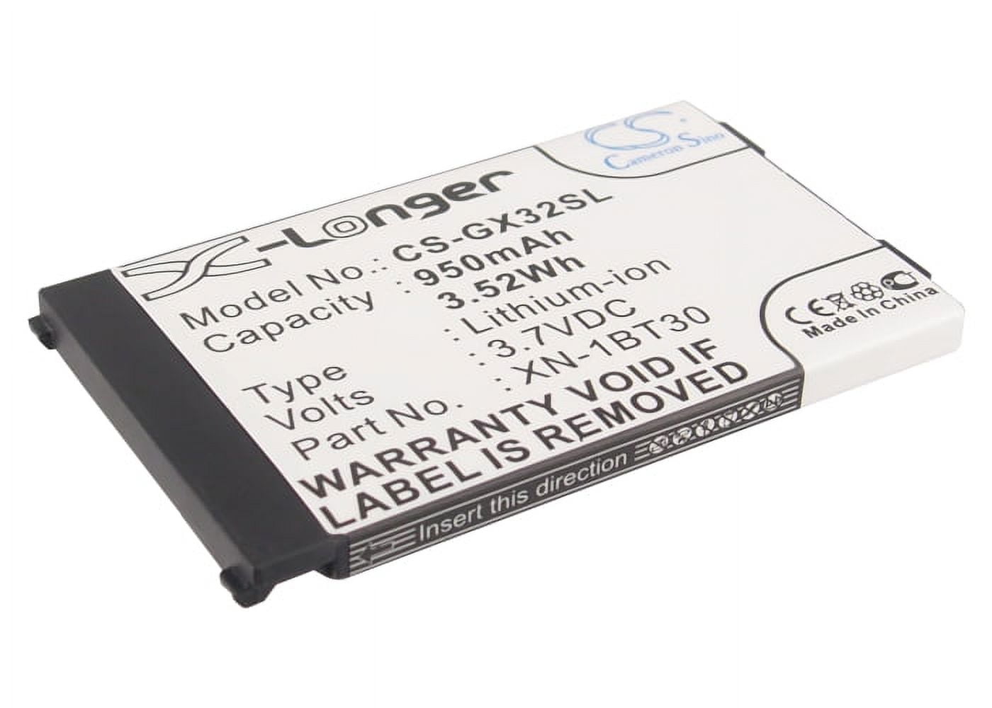 Replacement Battery for Sharp 550SH,GX15,GX17,GX25,GX29,GX293,GX30 ...