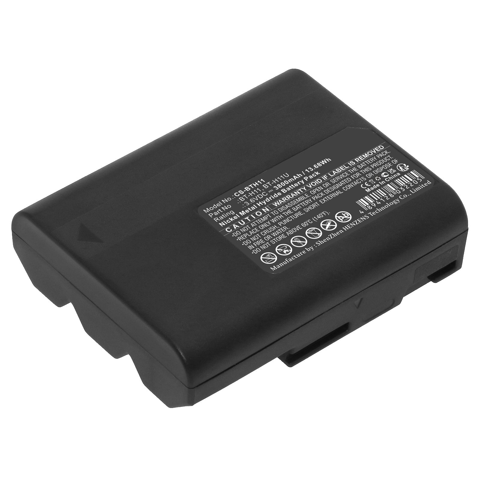 Replacement Battery for Sharp VL-AH30H,VL-AH30S,VL-AH30U,VL-AH50,VL ...