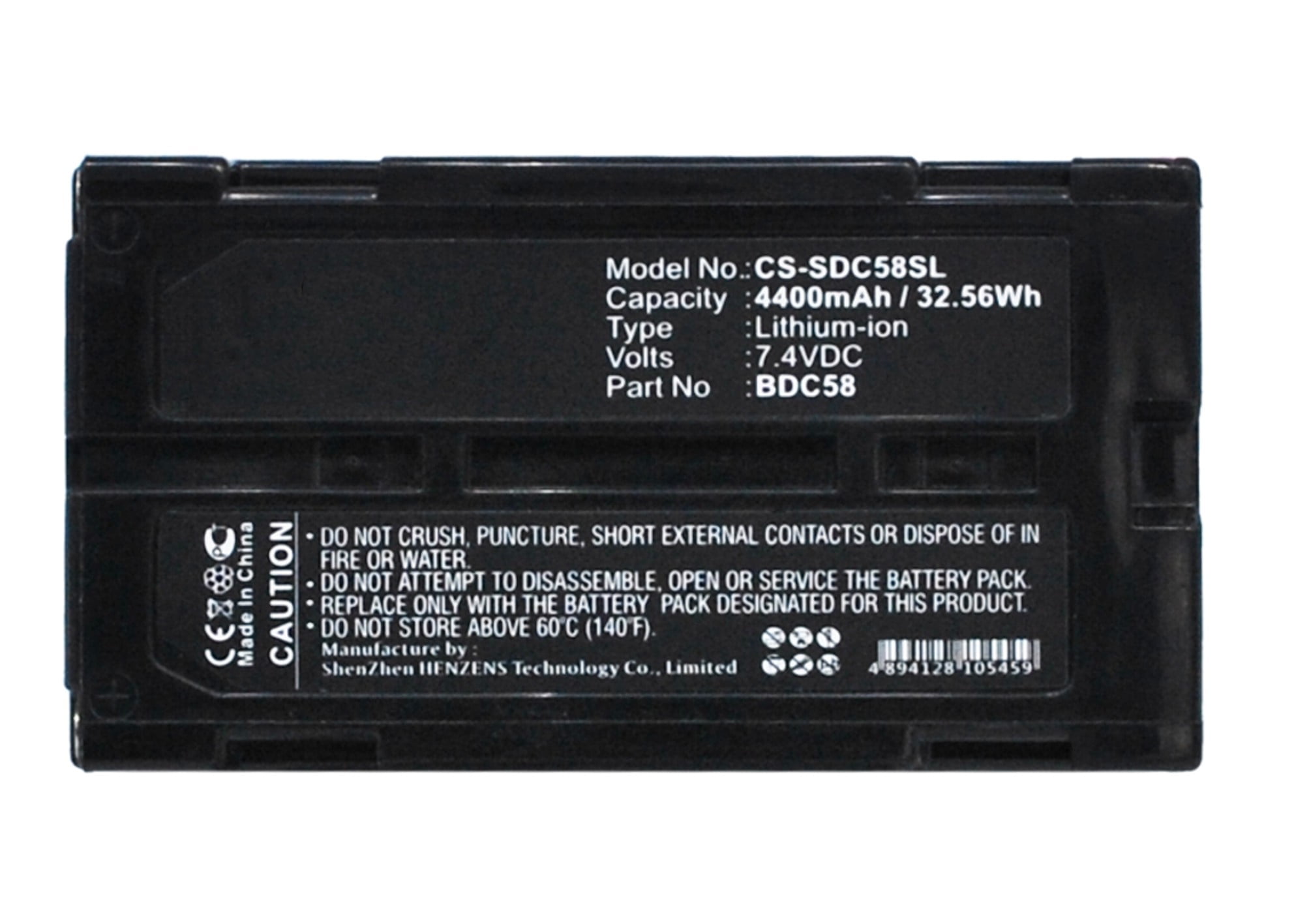 Replacement Battery for Sokkia CX,CX Total Stations,CX-101,CX-103,DX ...