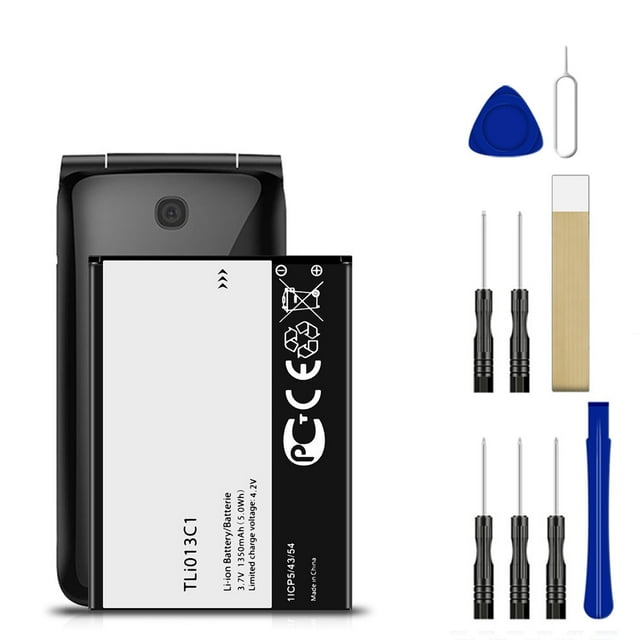 Replacement Battery TLi013C1 1ICP5/43/54 For AT&T Alcatel Cingular Flip ...