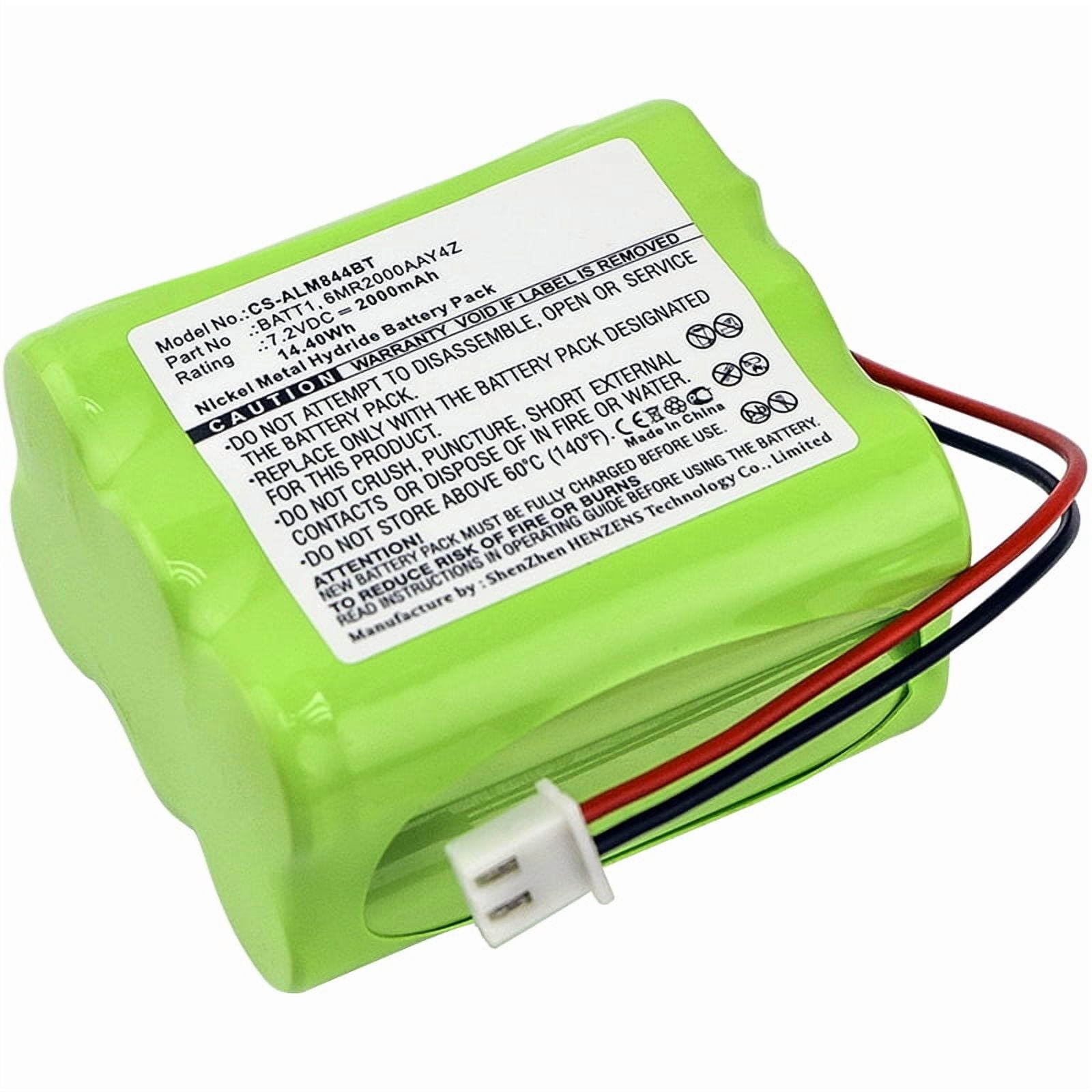 Replacement Battery for 2GIG Edge Panel,EDG-NA-AA Security Panels,EDG-NA-VA Security Panels,GC2 ...