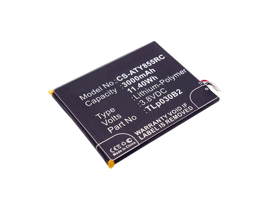 Replacement Battery for Alcatel One Touch Link Y855,TLp030B2,3000mAh/3 ...