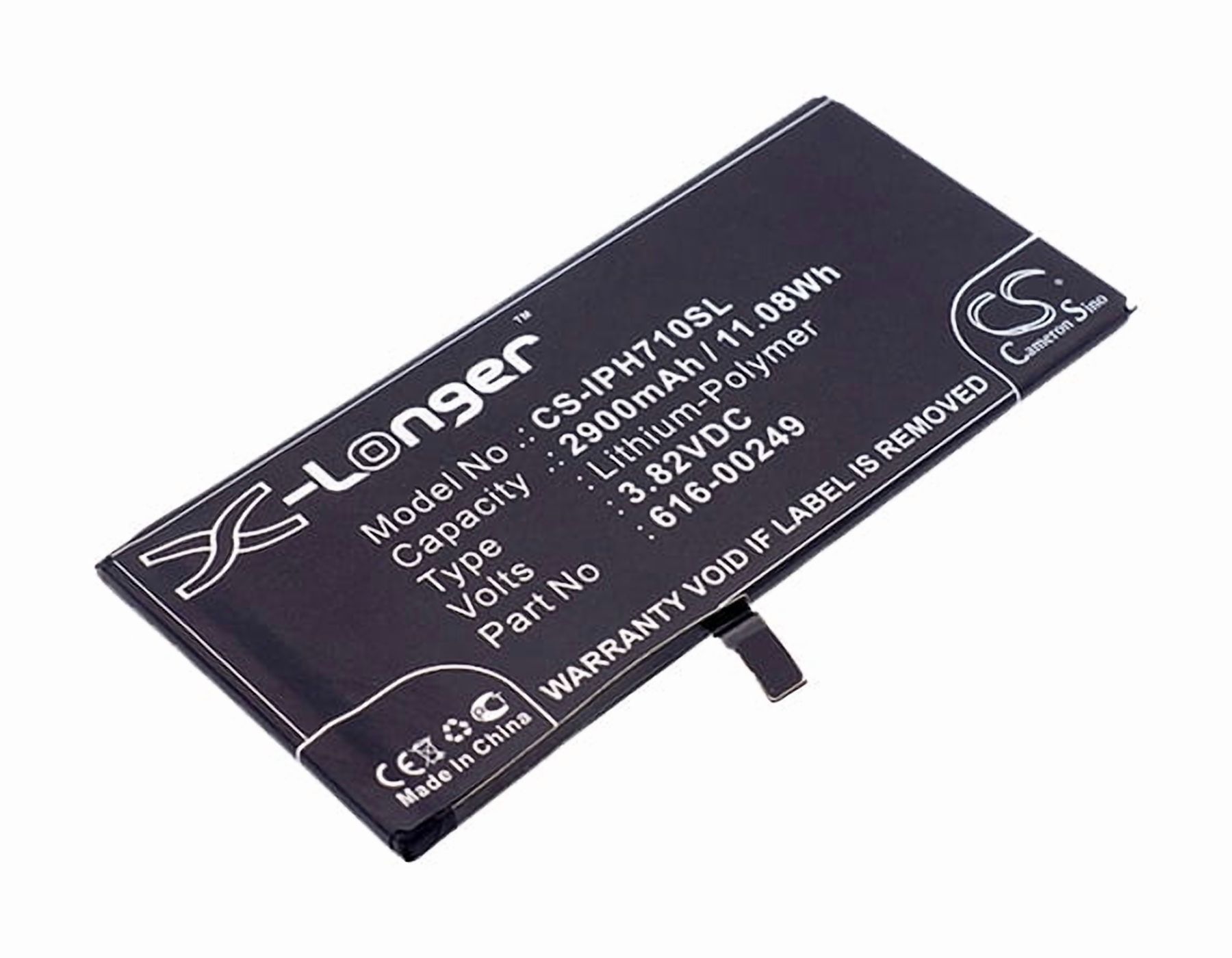 Replacement Battery for Apple A1661,A1784,A1785,A1786,iPhone 7 Plus,616 ...