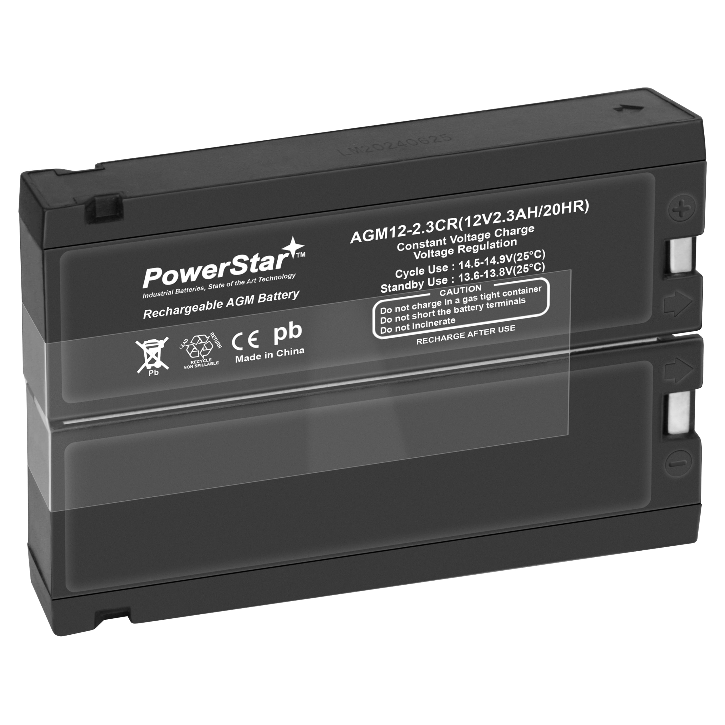 Replacement Battery for BHM Medical Inc Voyager Portable Track Lift ...