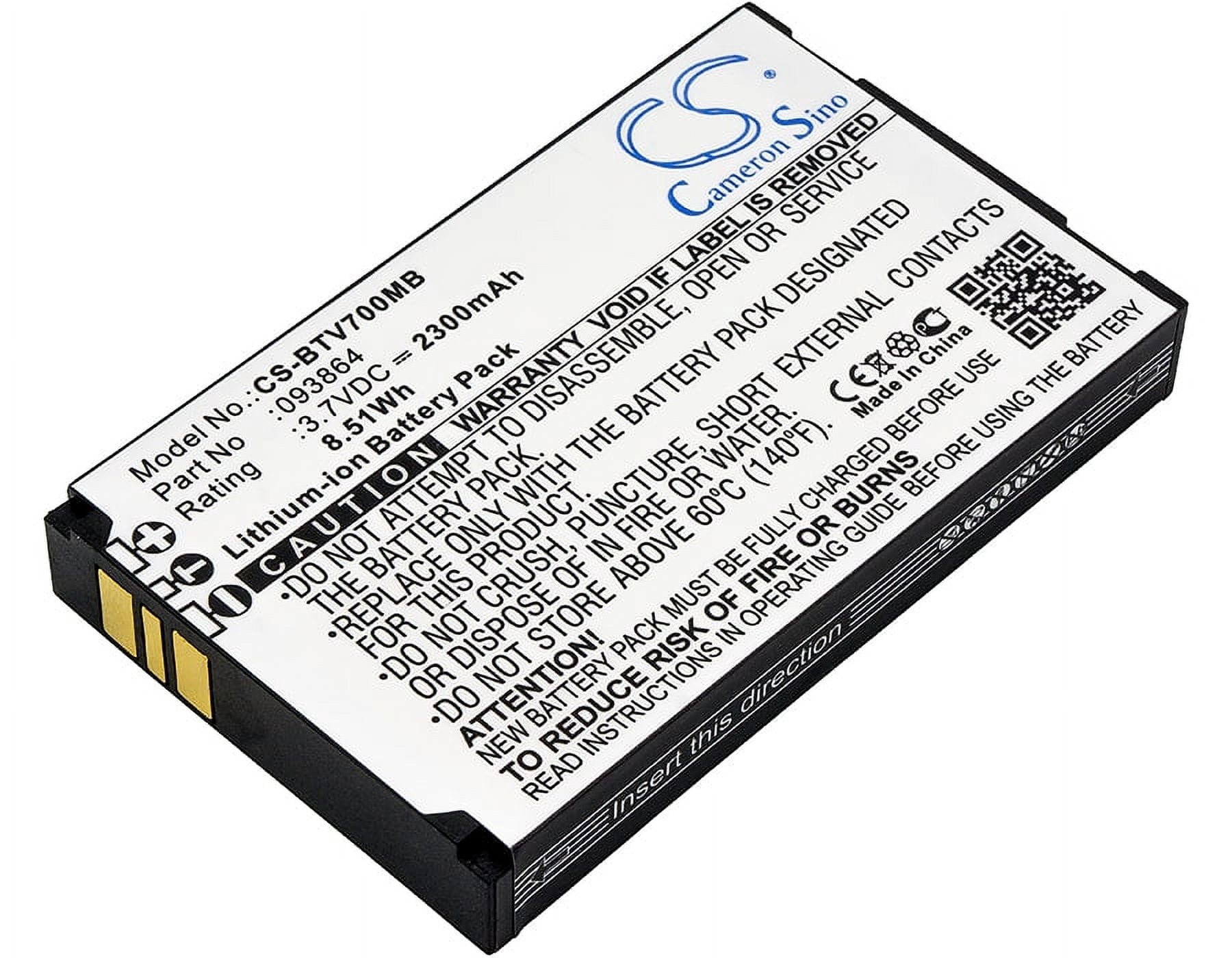 Replacement Battery for BT Baby Monitor 7500/Video Baby Monitor 7000 ...