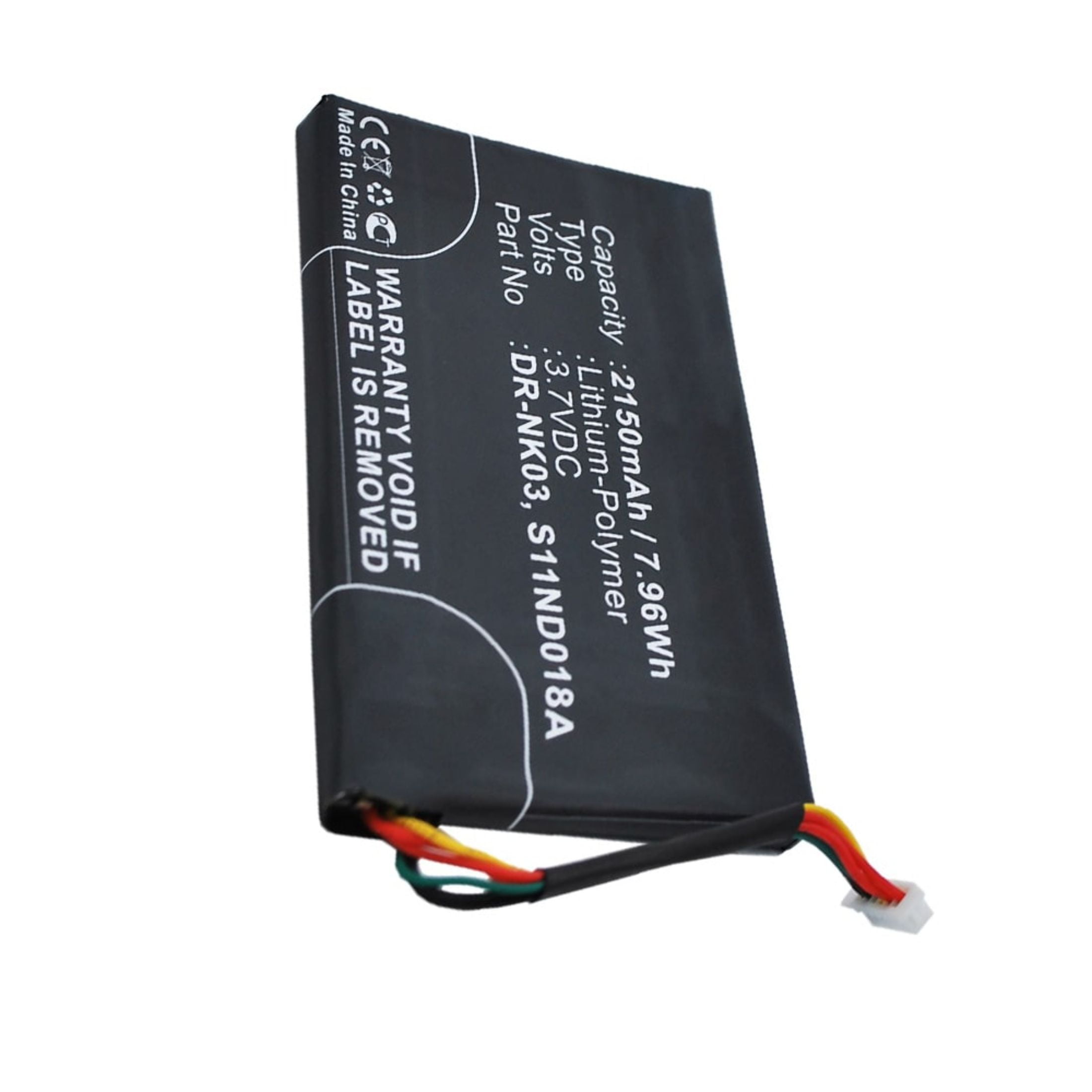 Replacement Battery for Barnes & Noble Nook Simple Touch (2150mAh Li ...