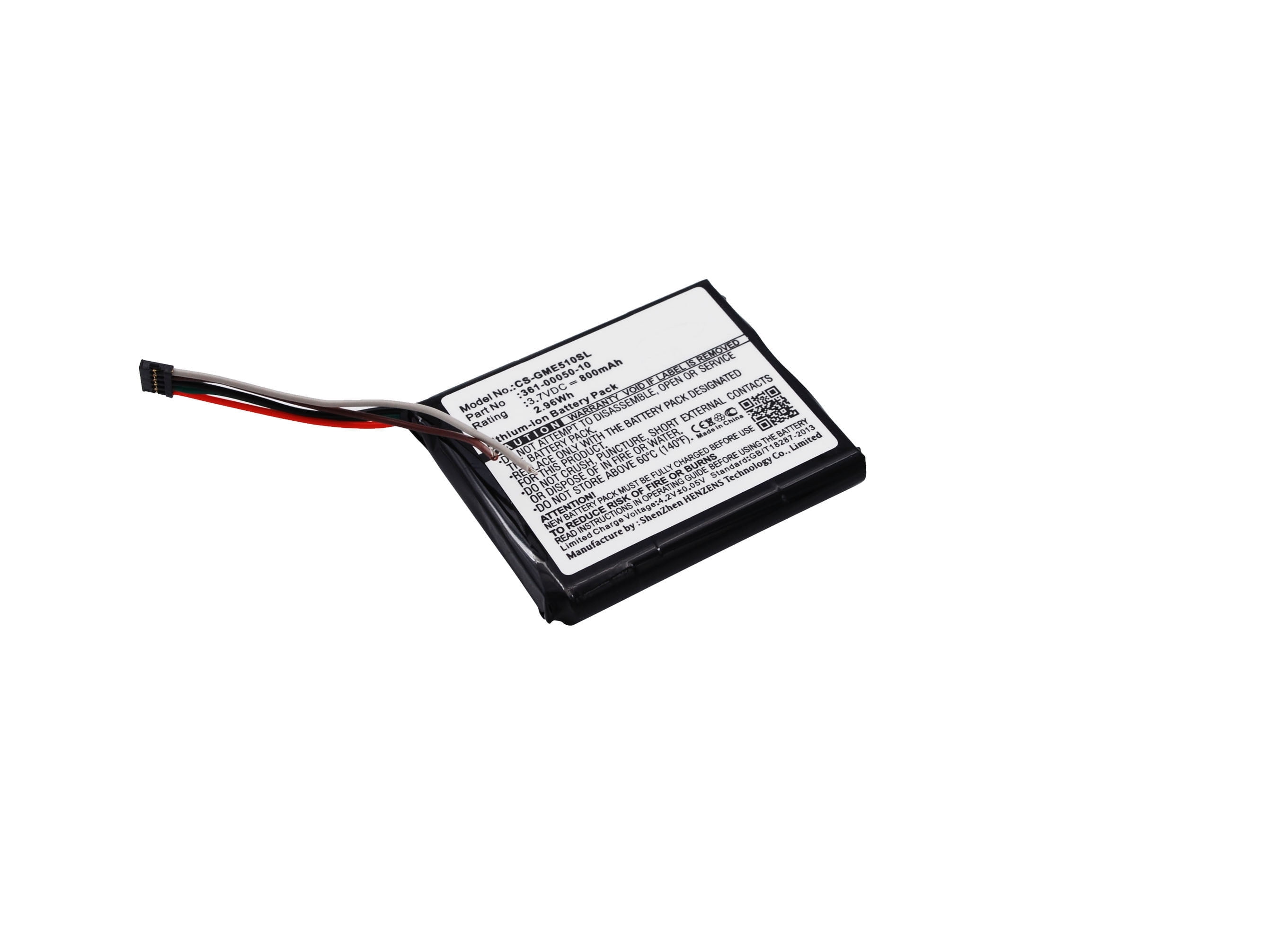 Replacement Battery for Garmin Edge 510,361-00050-03,361-00050-10,3.7V ...