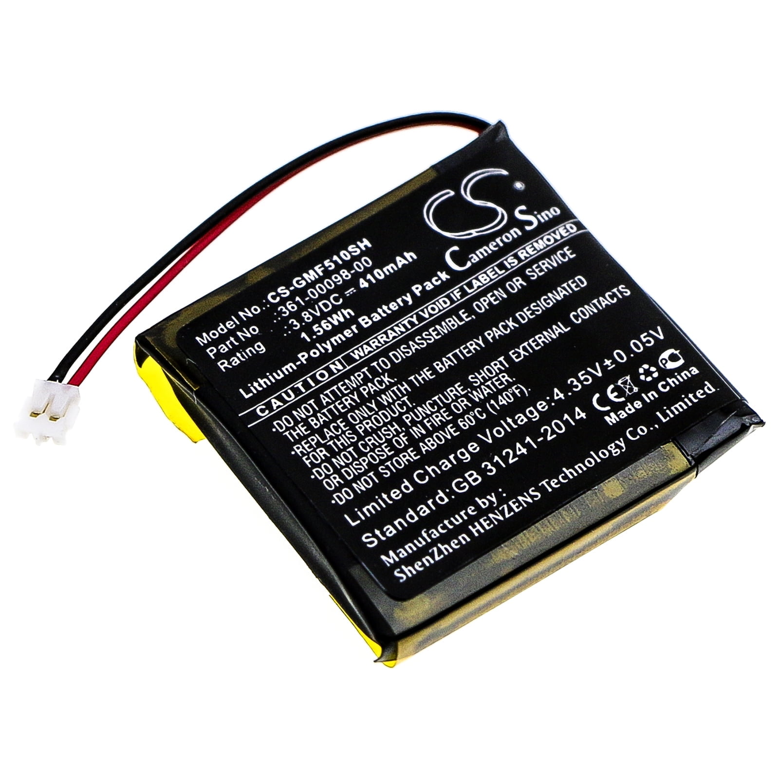 Replacement Battery for Garmin Fenix 5X,Fenix 5X Running,PN:361-00098 ...