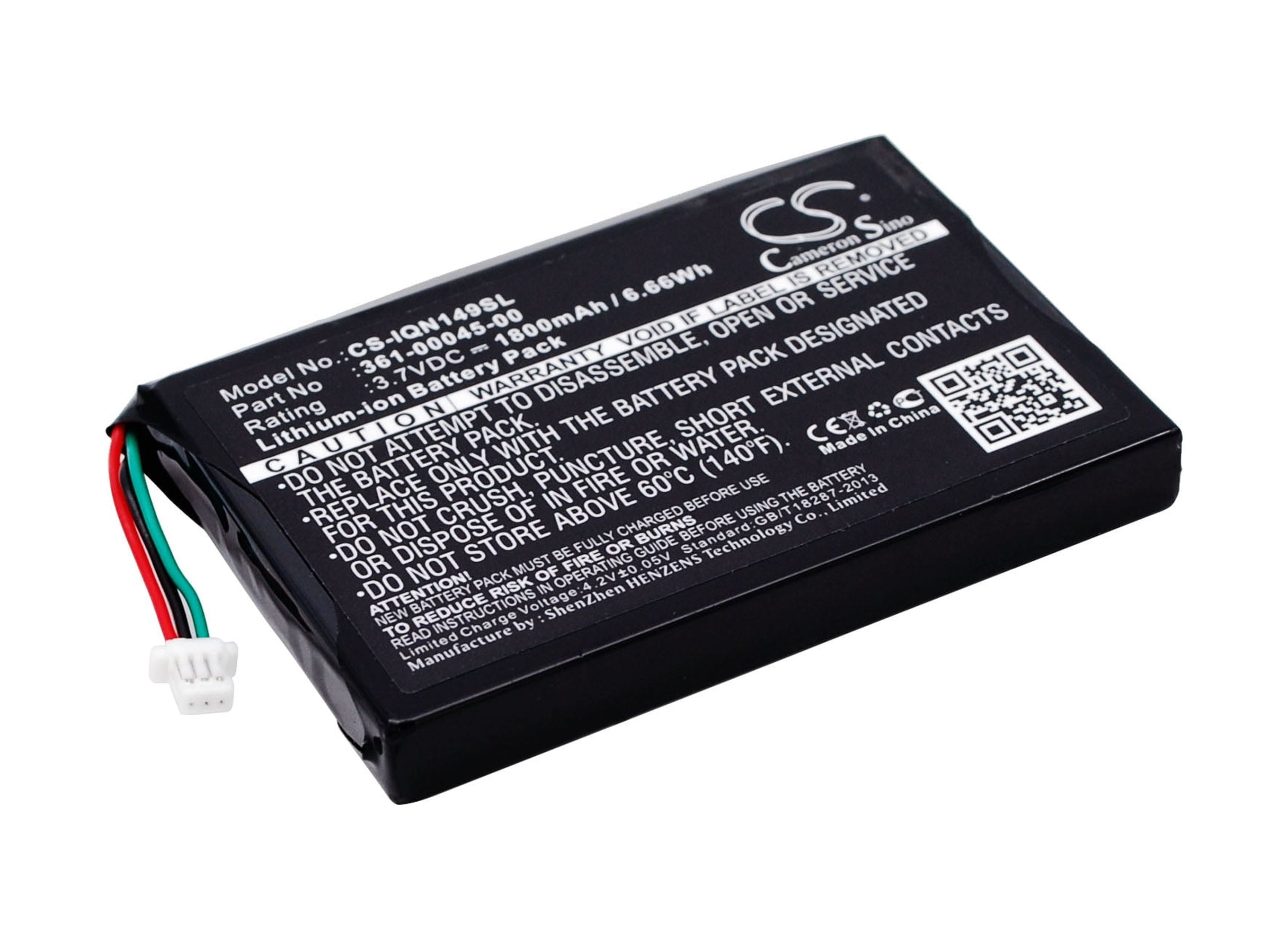 Replacement Battery for Garmin GDL 39,GDL-39,Nuvi 1490TV,Nuvi 2585TV,PN ...
