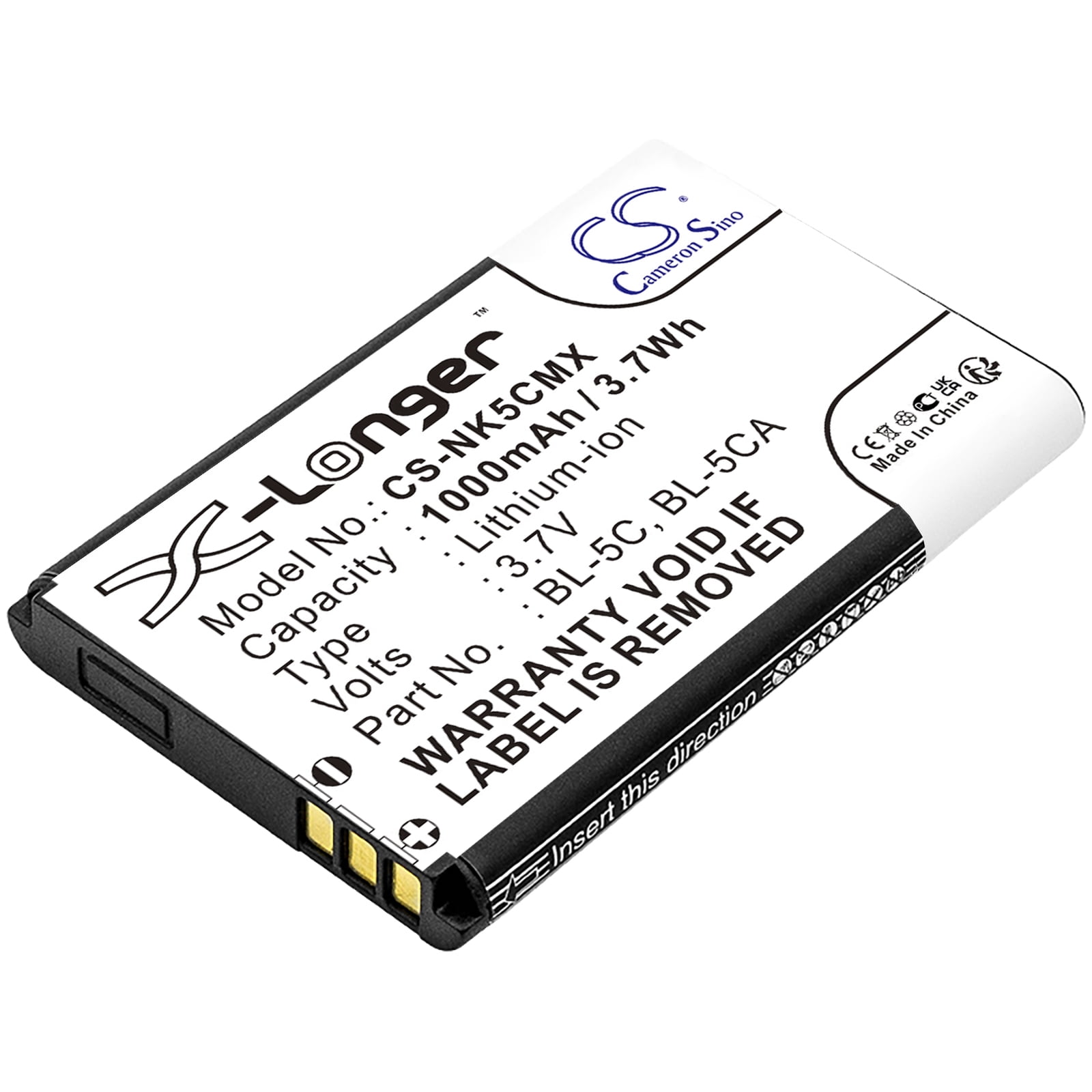 Replacement Battery for Haier H15132,HE-D330,HE-M002,HE-M360,HE-M520,HE ...