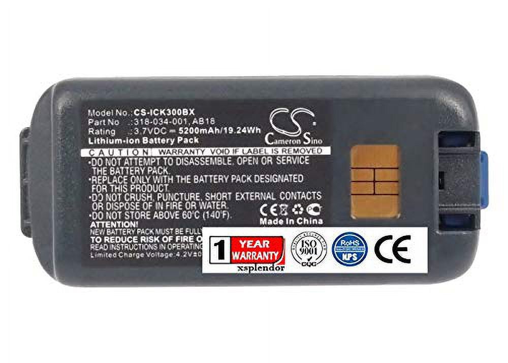 Replacement Battery for INTERMEC CK3 CK3A CK3C CK3C1 CK3N CK3N1 CK3R ...