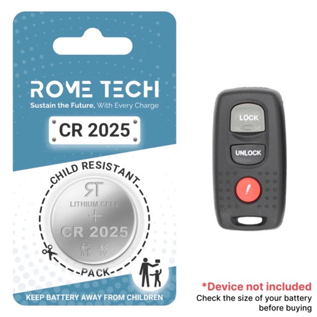 Replacement Battery for Key Fob - Mazda 6 2003-2005 - Walmart Business ...