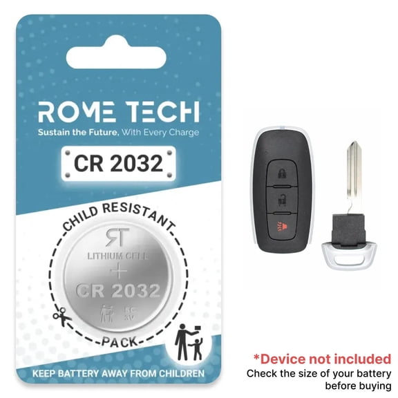 Key Fob Battery for Nissan Pathfinder (2013-2024 Path Finder CR2032 3V ...