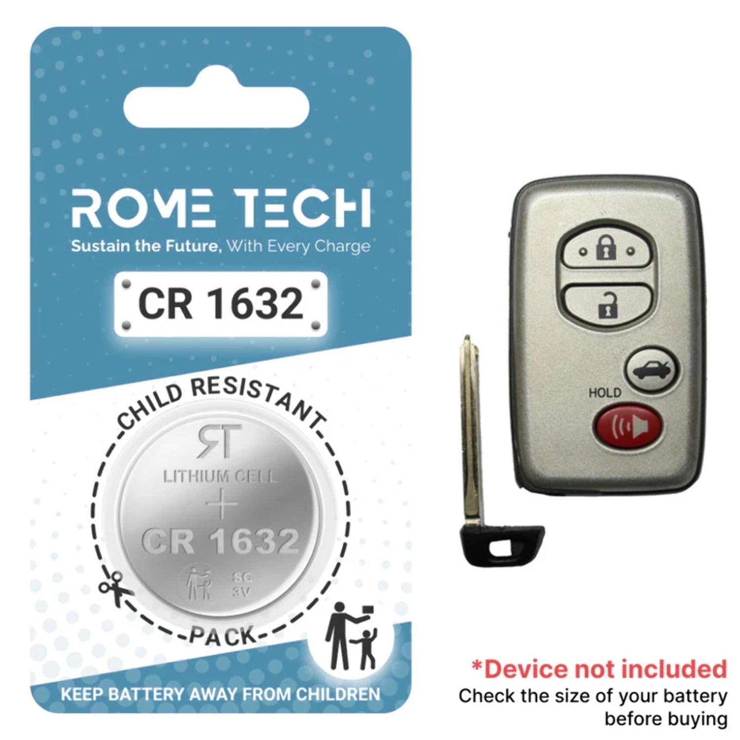 2011 Toyota Camry Key Fob Battery