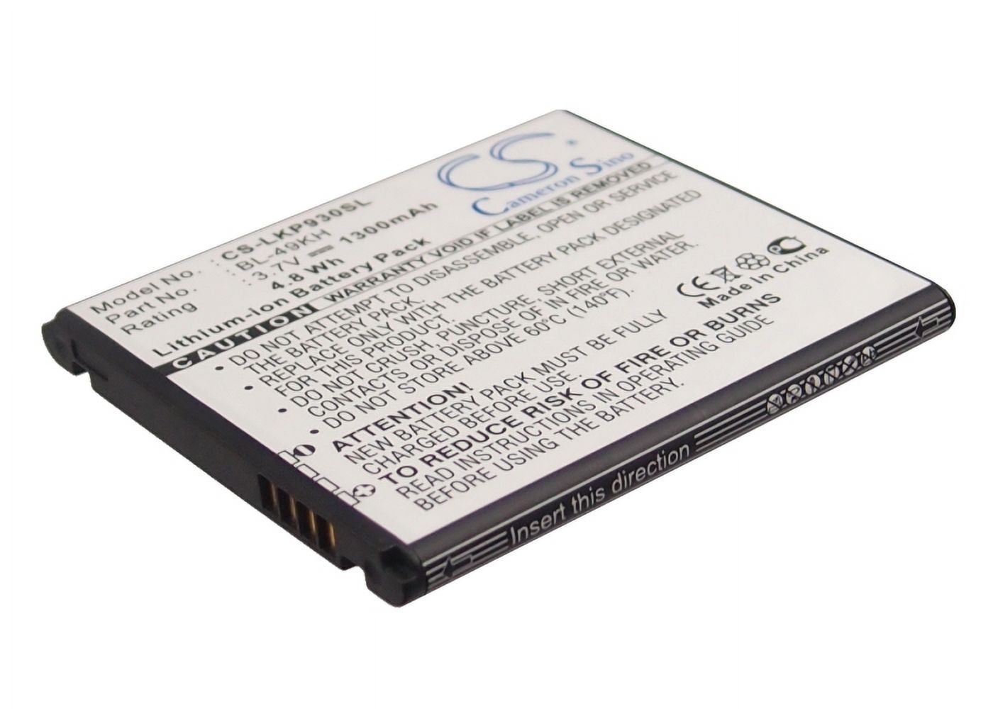 Replacement Battery for LG LU6200,Nitro HD,Optimus 4G LTE,Optimus LTE ...