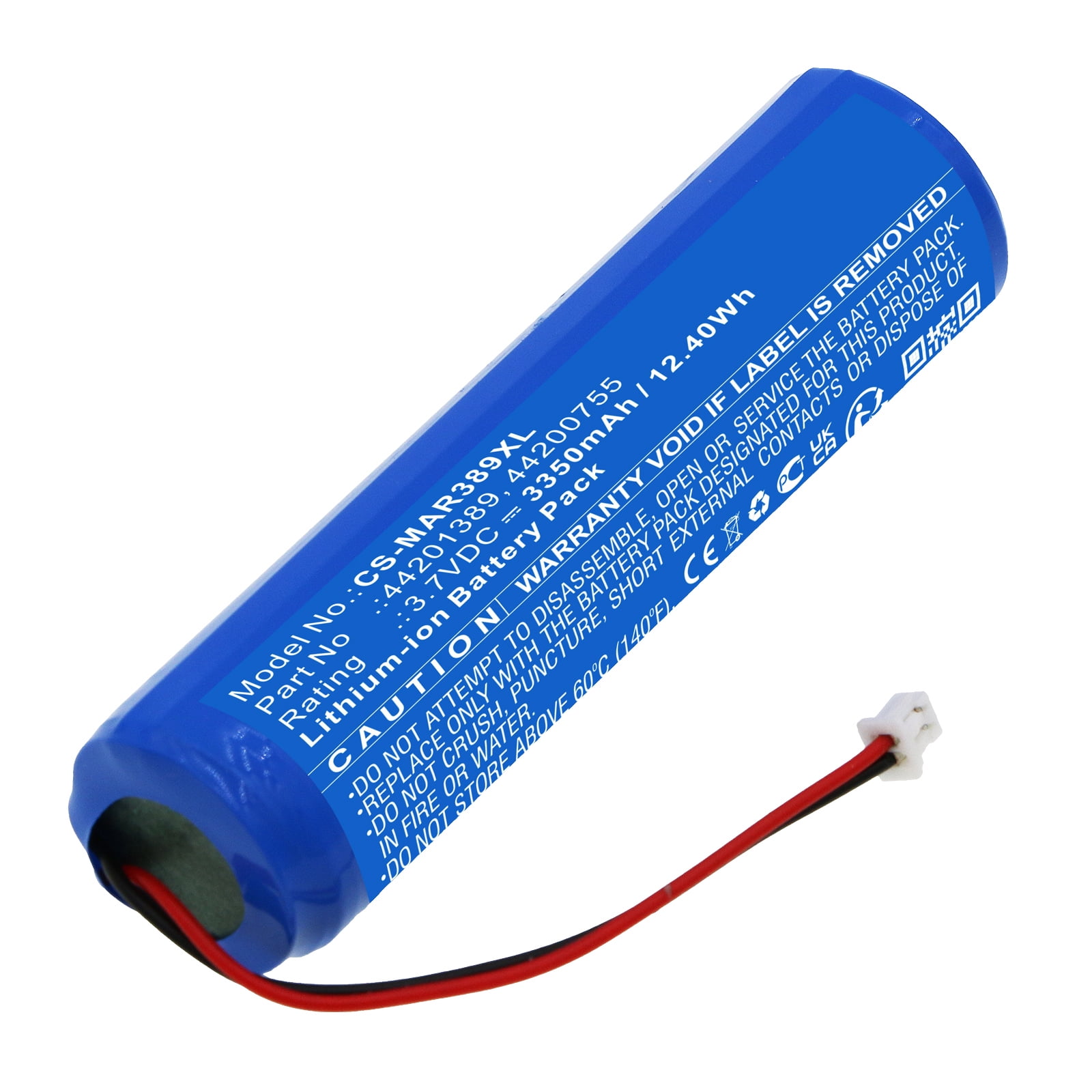Replacement Battery for MARES Genius Air,ICON Genius,ICON HD,PN ...