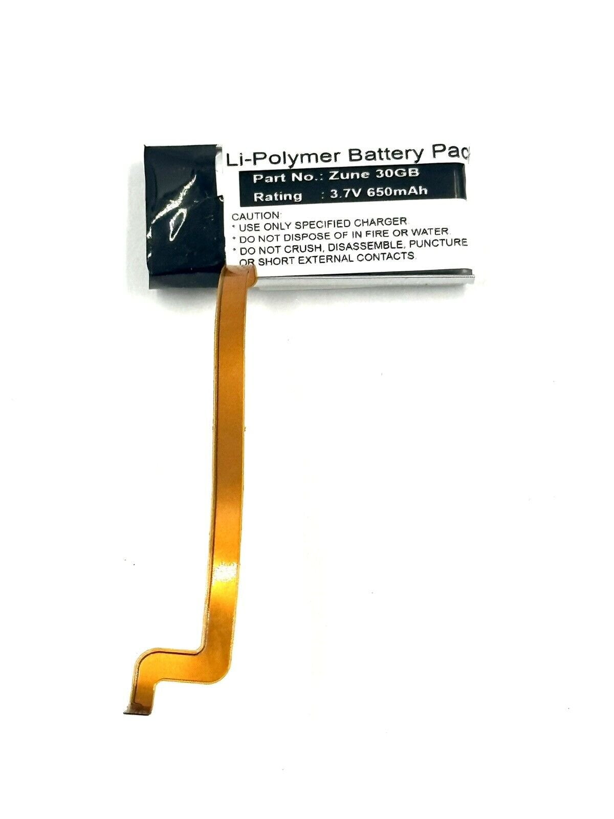 Replacement Battery for Microsoft Zune 1st Gen 30GB MP3 Player ...