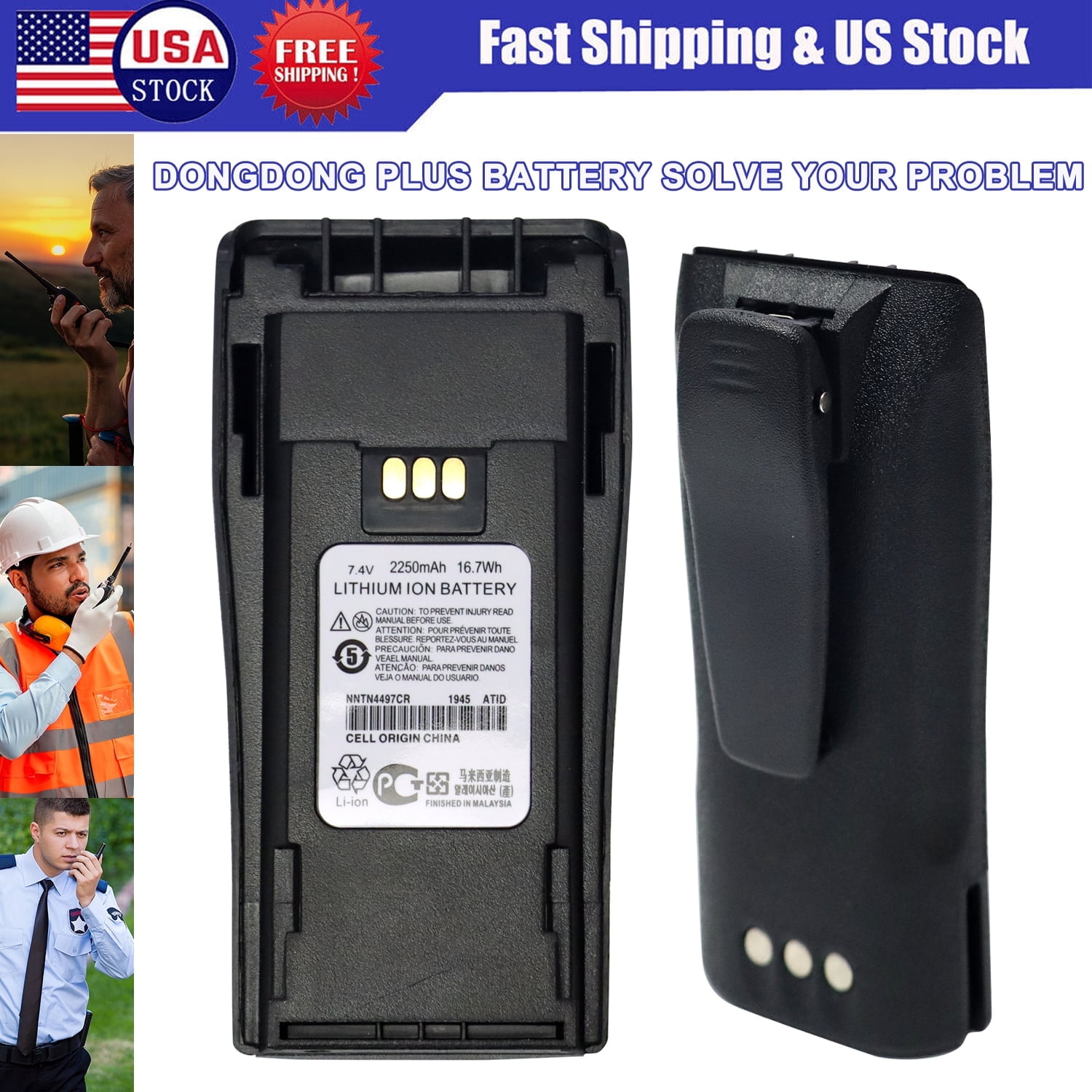Replacement Battery for Motorola CP150 CP200 CP200D CP200XL CP200XLS ... Replacement Battery for Motorola CP150 CP200 CP200D CP200XL CP200XLS ...