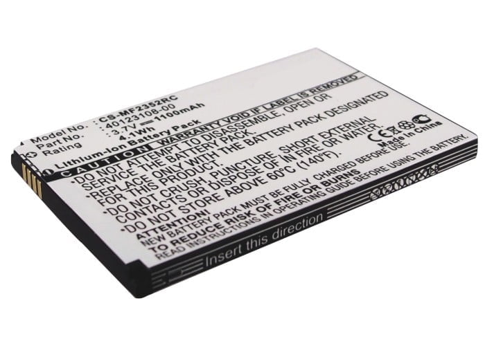 Replacement Battery for Novatel Wireless MiFi 2352,MiFi 2372,3-1826108 ...