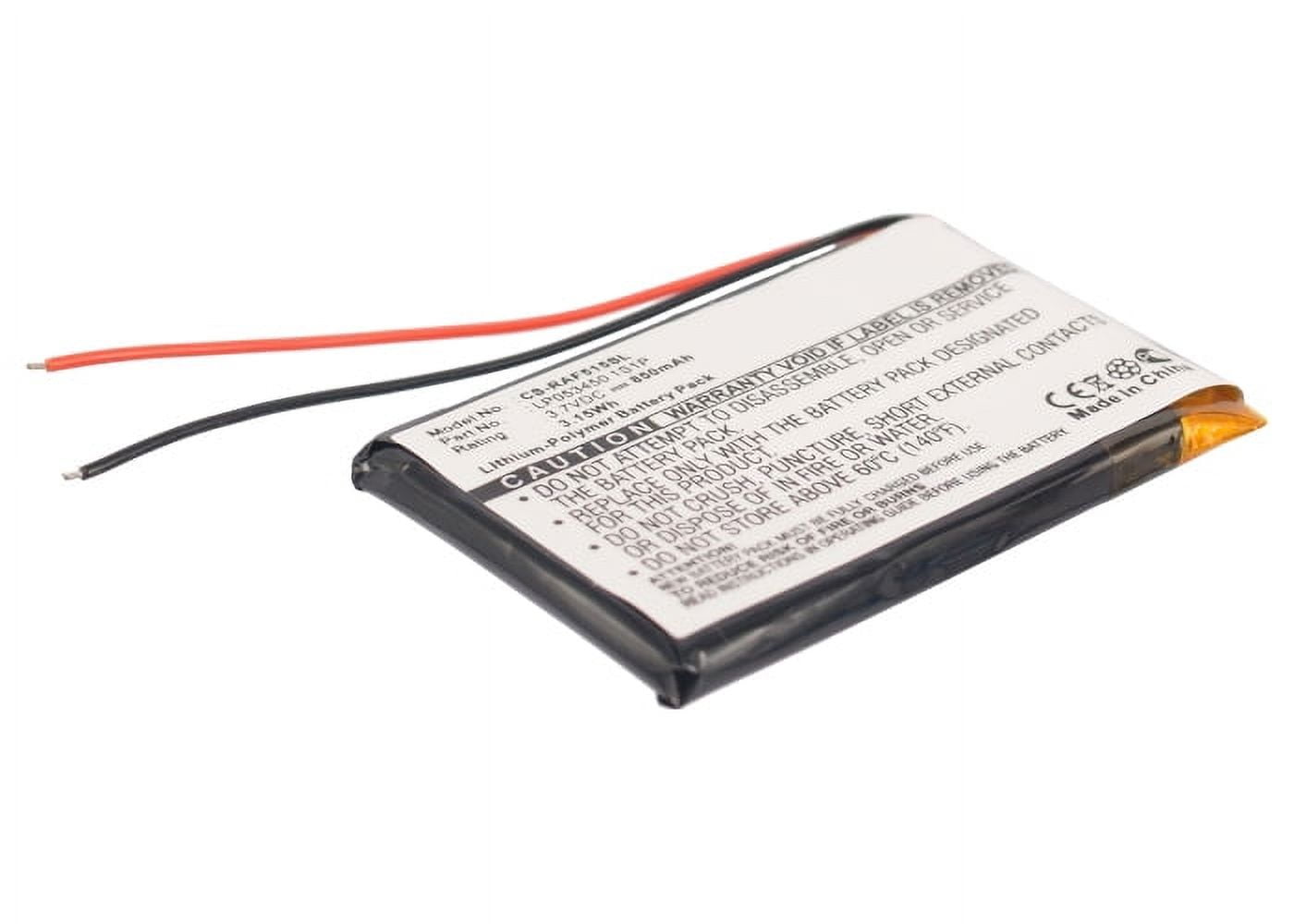 Replacement Battery for RAC LP0534501S1P,3.7V/850mAh - Walmart.com