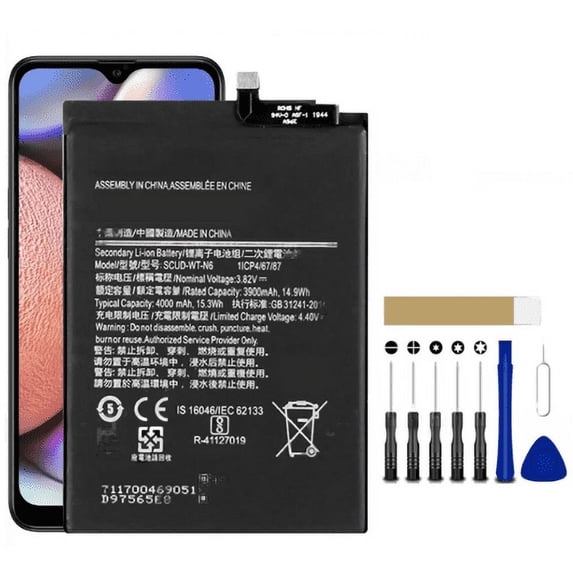 Replacement Battery for Samsung Galaxy A04 A04E A14 SCUD-WT-W1 ...