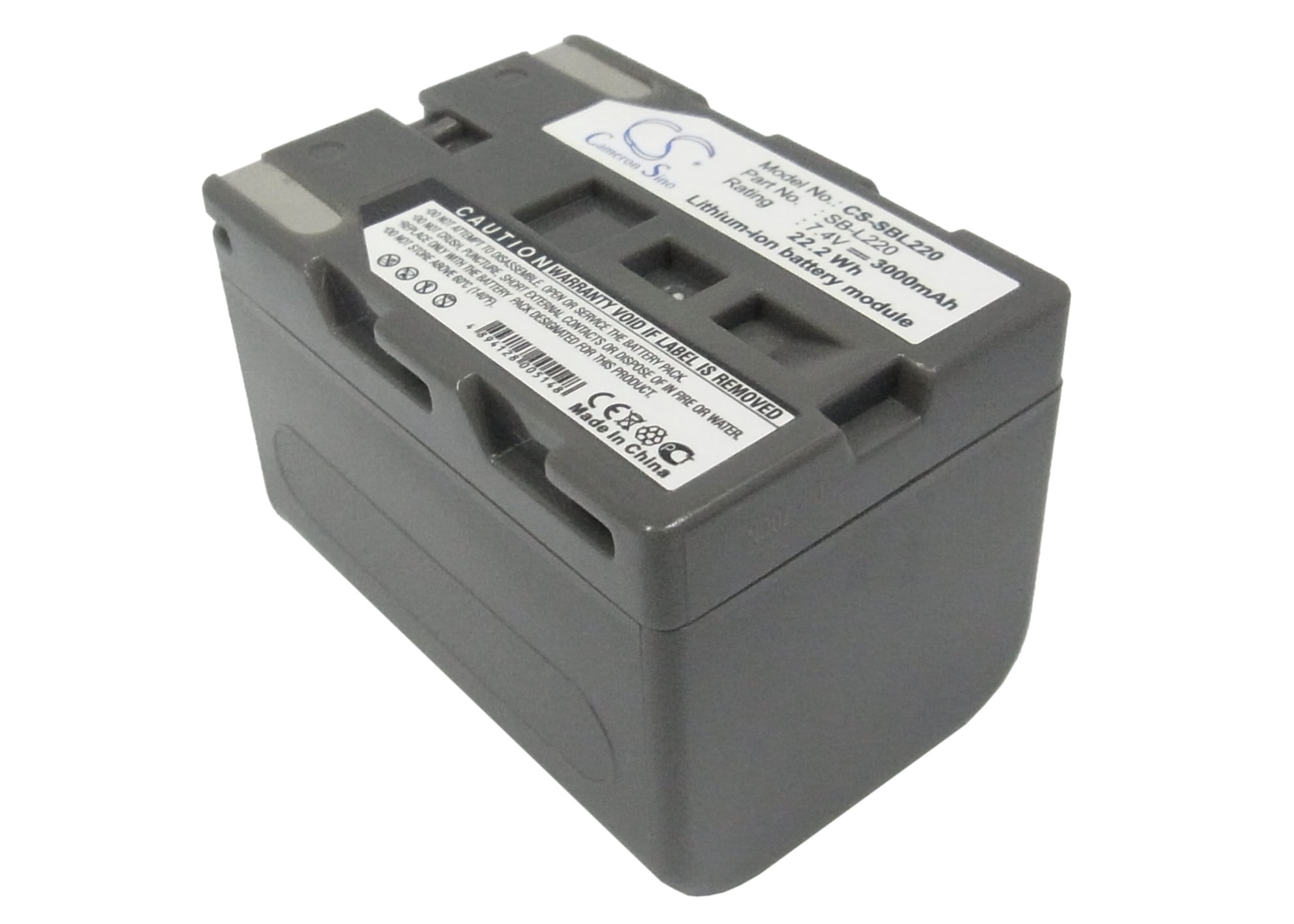 Replacement Battery for Samsung VP-D105,VP-D107,VP-D20,VP-D21,VP-D23,VP ...