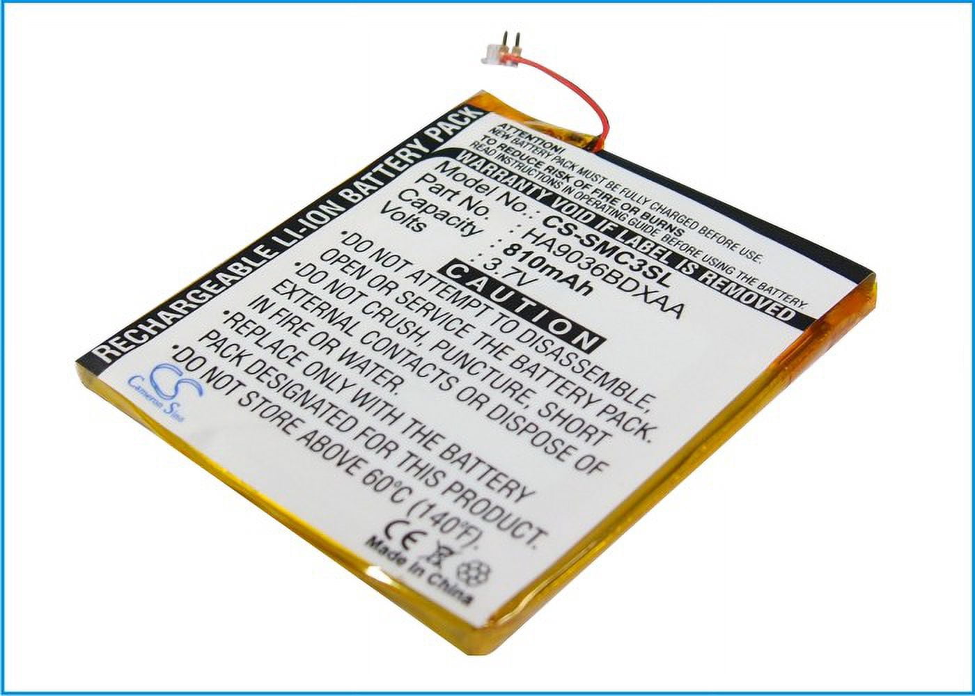 Replacement Battery for Samsung YP-CP3,YP-CP3AB/XSH (4G),YP-CP3AB/XSH ...