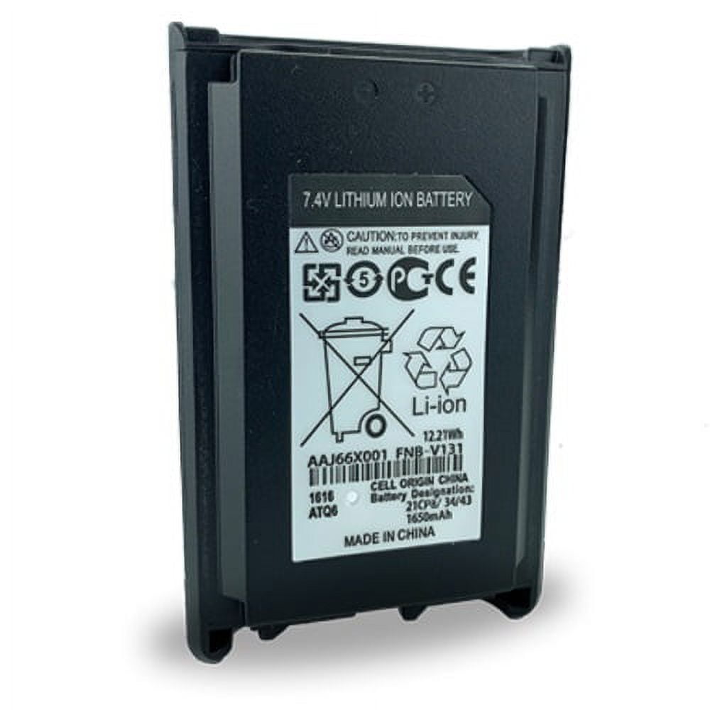 Replacement Battery for VERTEX VX-230, VX-231, VX-231L, VX-234, FNB ...