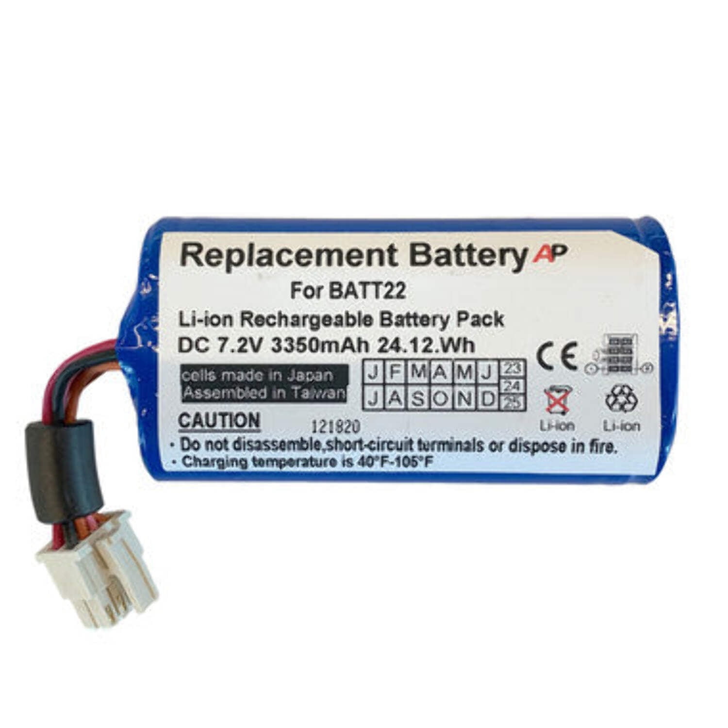 Replacement Battery for Welch Allyn / Batex Connex Spot Monitor and CSM ...