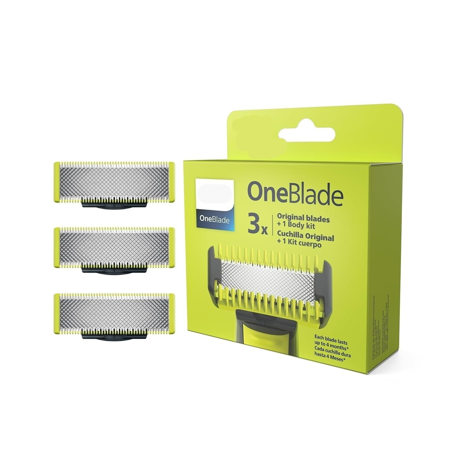 Replacement Blades for Face/Body Kit ,Your Exclusive Tool - Walmart.com